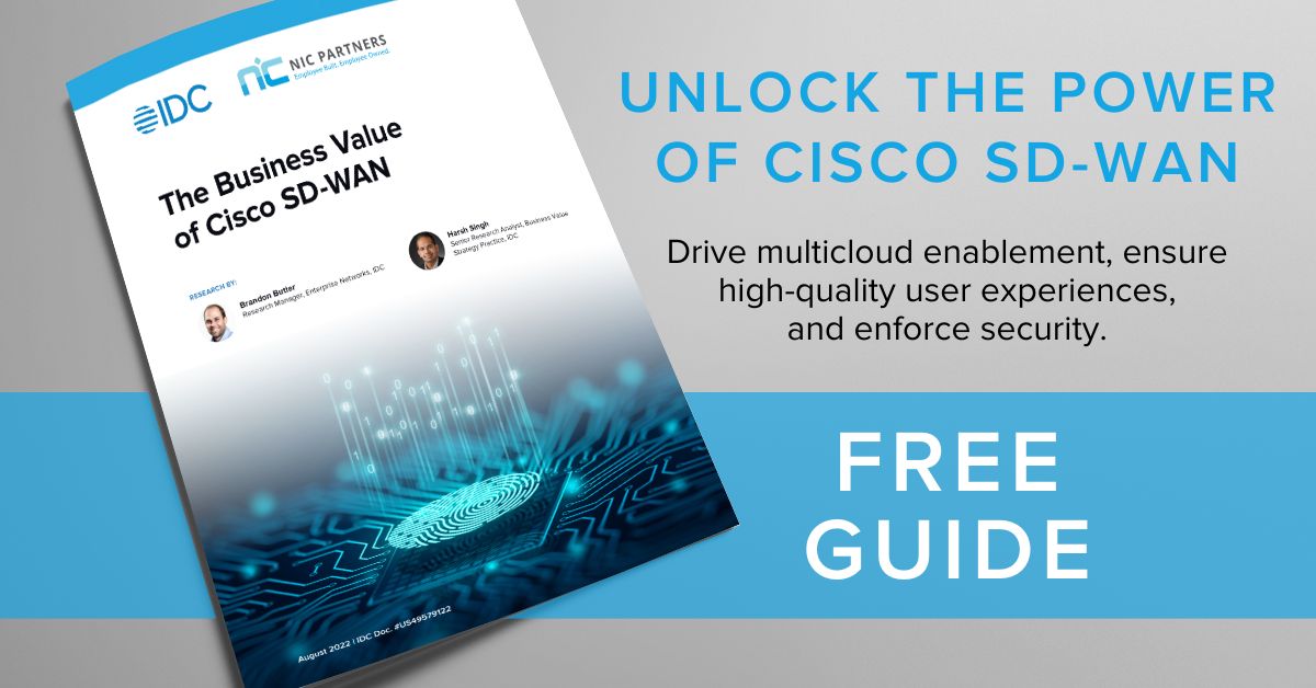2022 IDC Report: The Business Value of Cisco SD-WAN
